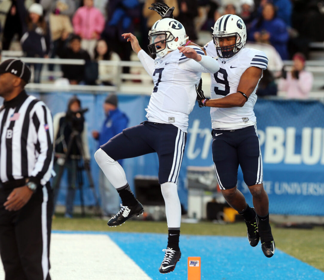 BYU football notebook: Arellano punt breaks Lee Johnson’s BYU record ...